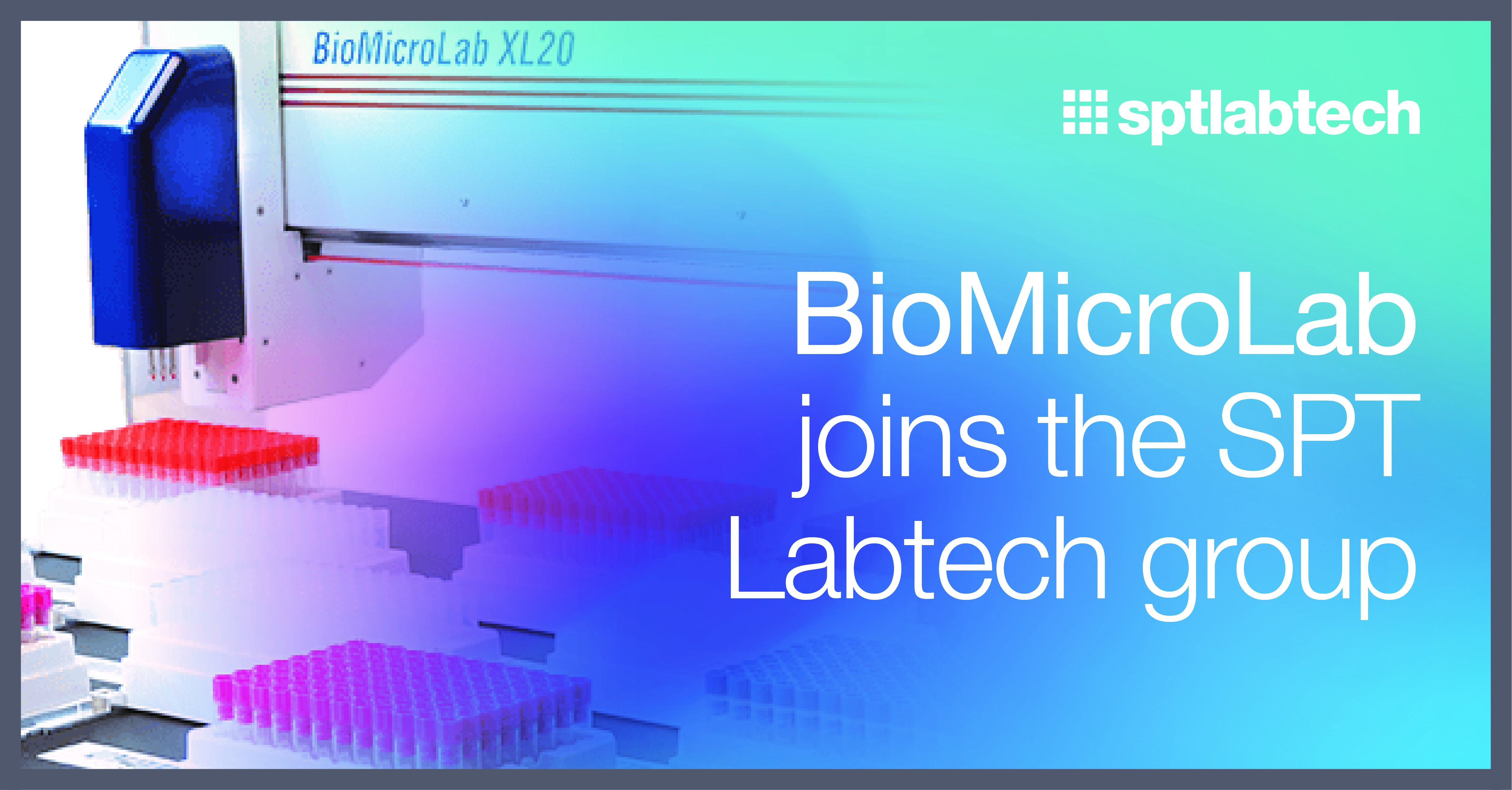SPT Labtech acquires BioMicroLab