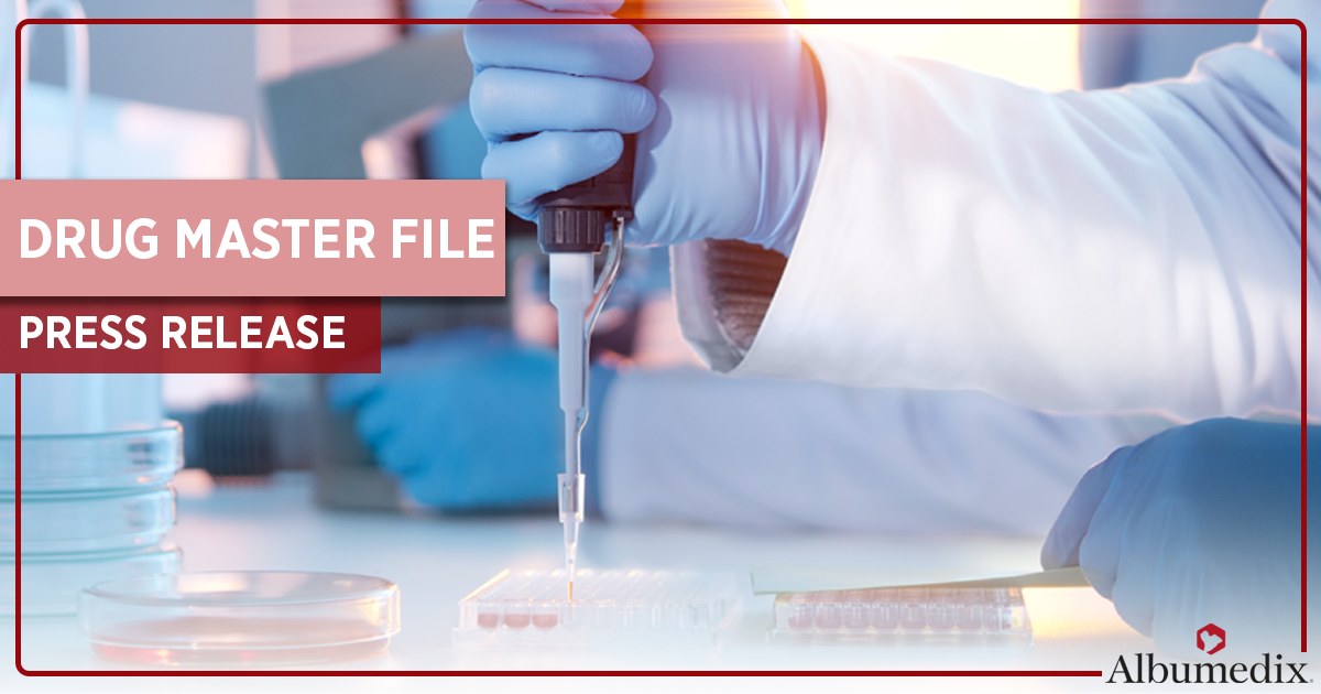Albumedix submits Drug Master Files for its products in Japan